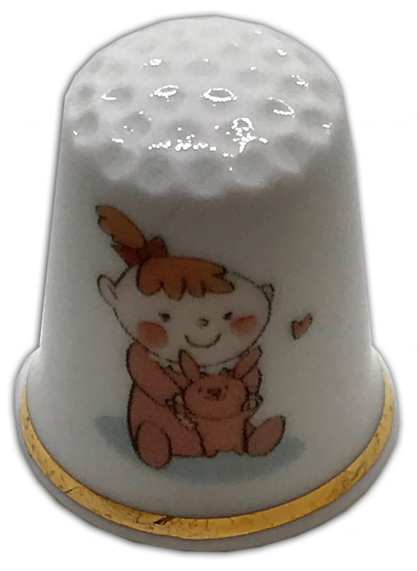 New Baby Design 4 Personalised Thimble Baby Girl | The Thimble Guild